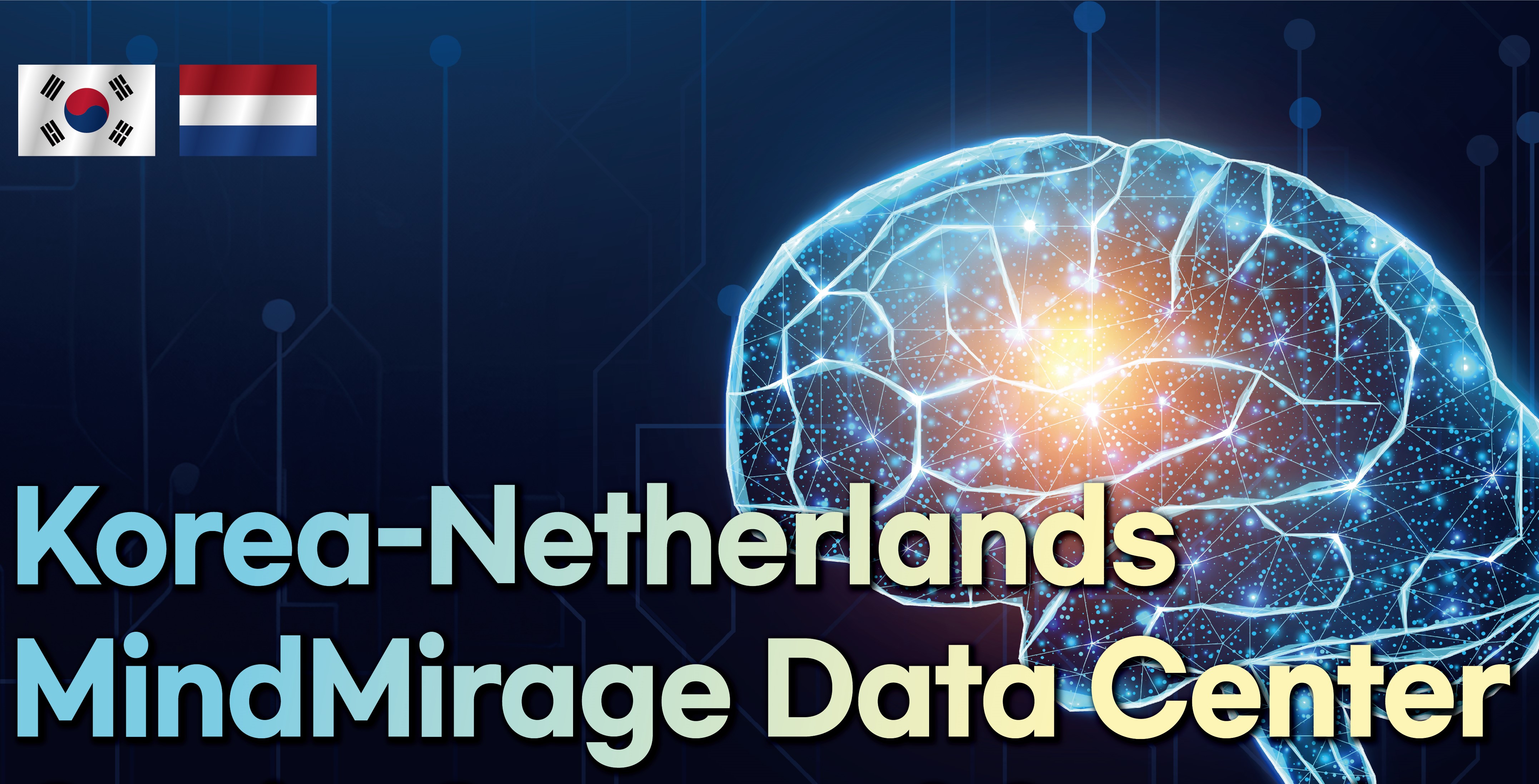 Establishment of the Korea-Netherlands MindMirage Data Center - Netherlands Institute for ...